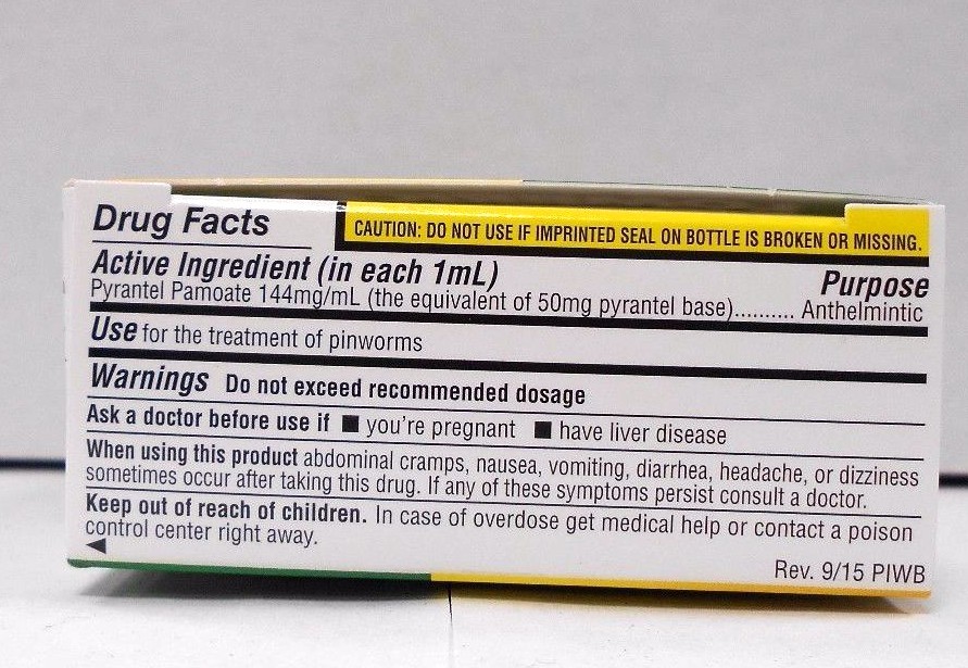Reese S Pinworm Reeses Pinworm Med 1 Oz Tomthumb