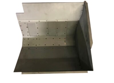 LAND ROVER SERIES 3 LIGHTWEIGHT FOOTWELL REPAIR PANEL LH - UK PASSENGER ...