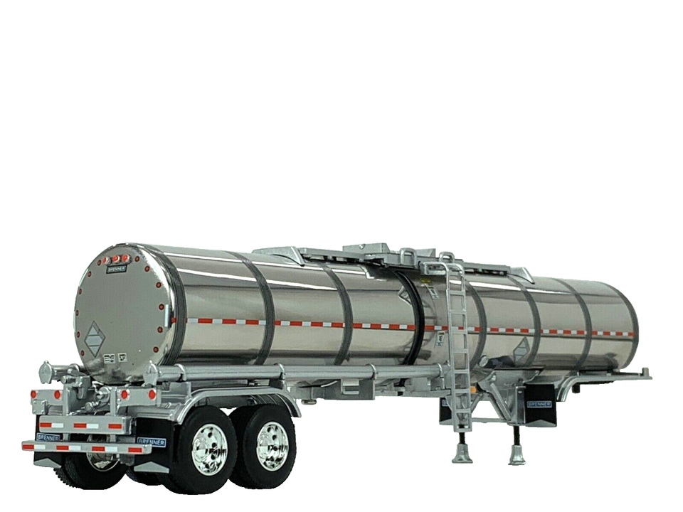 1/64 DCP STAINLESS BRENNER BANDED TANKER TRAILER | eBay