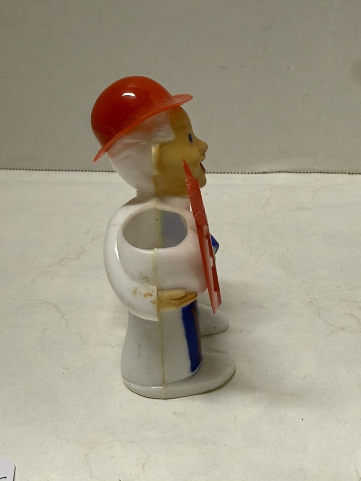 Vintage "To My Love" Hard Plastic candy container Pull Toy by Rosbro | eBay