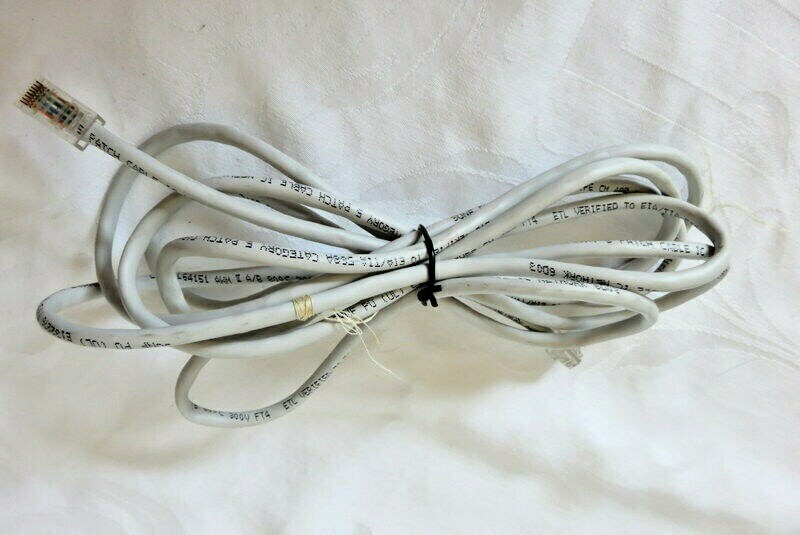 SUNF E132276 TYPE CM 4PR 24AWG 60C CSA LL64151 CAT 5 PATCH CABLE ...