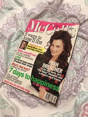 McCall's Magazine Aug. '96 - 'The Nanny' Fran Drescher - READ ...