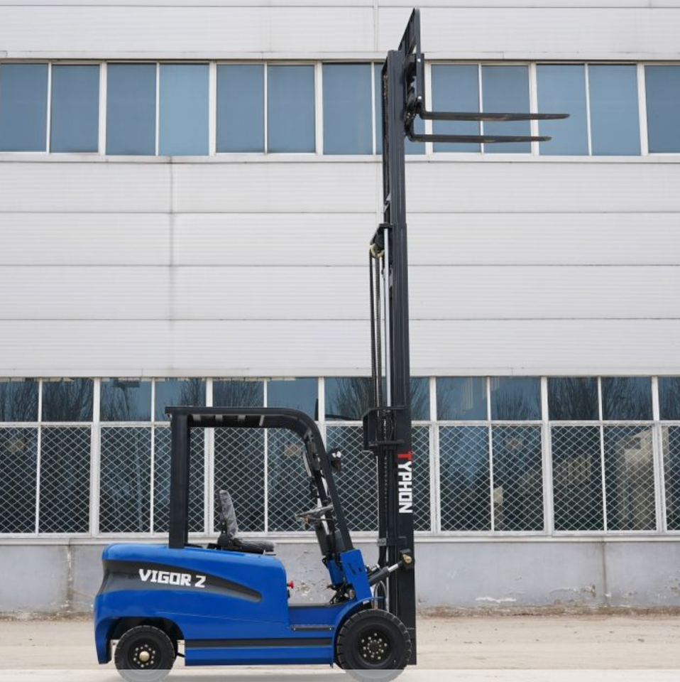 New TYPHON VIGOR 2 Blue Electric Forklift 4400lbs Lifter Lift Truck ...