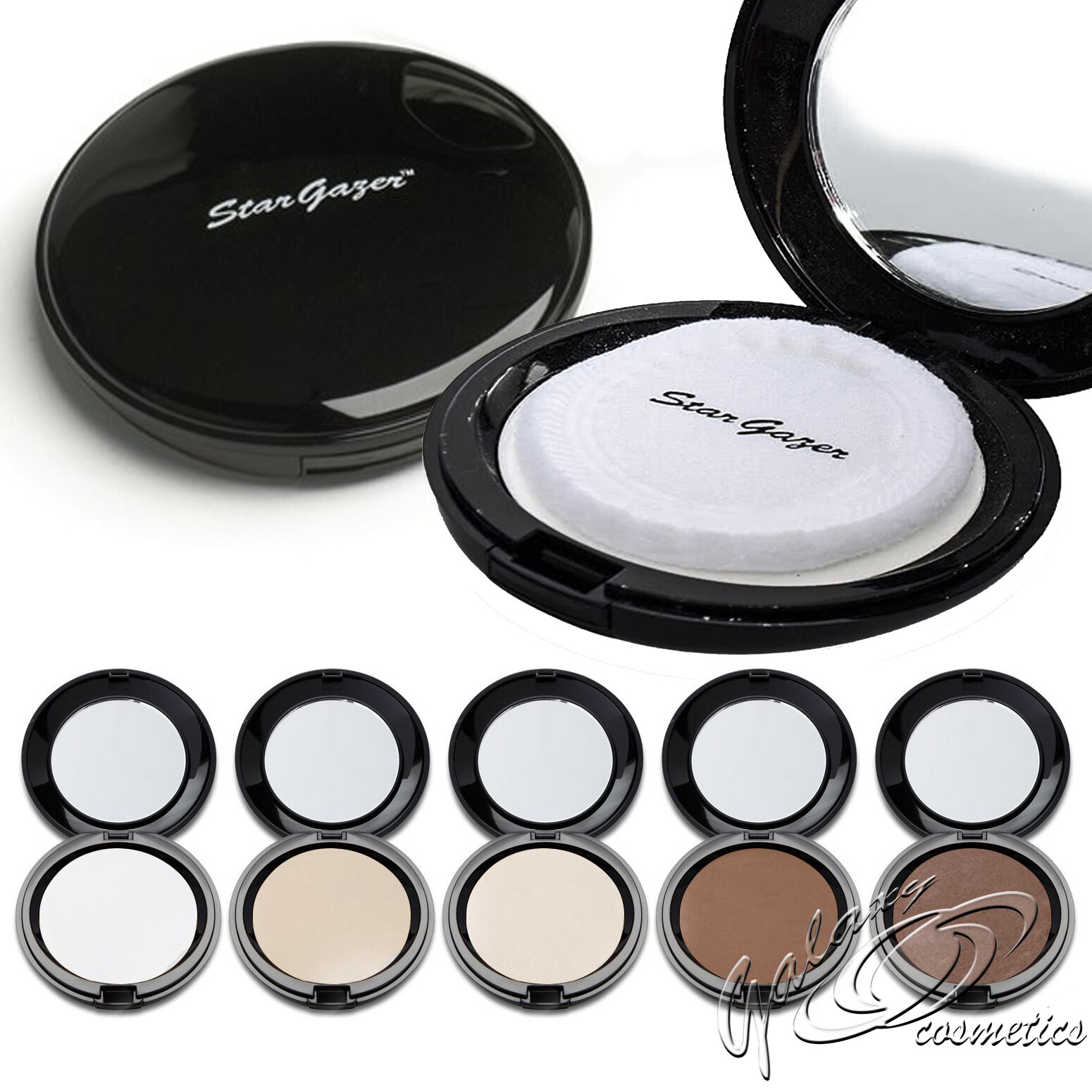 Stargazer Pressed Face Powder Compact Weightless Long-lasting Setting ...
