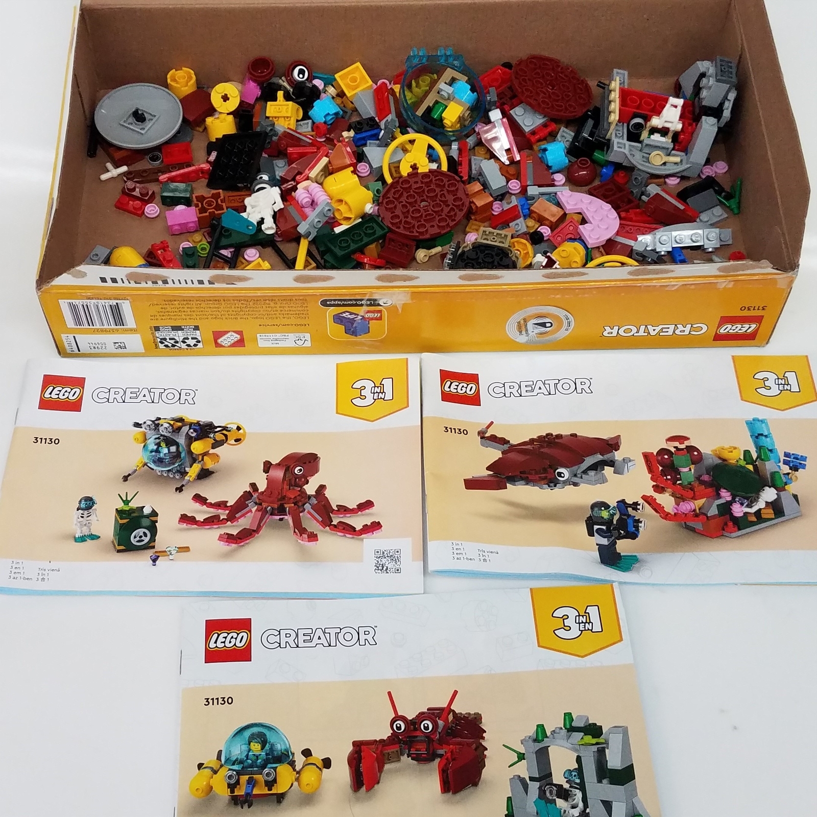 LEGO Creator 31130 Sunken Treasure Mission Partial Set | eBay