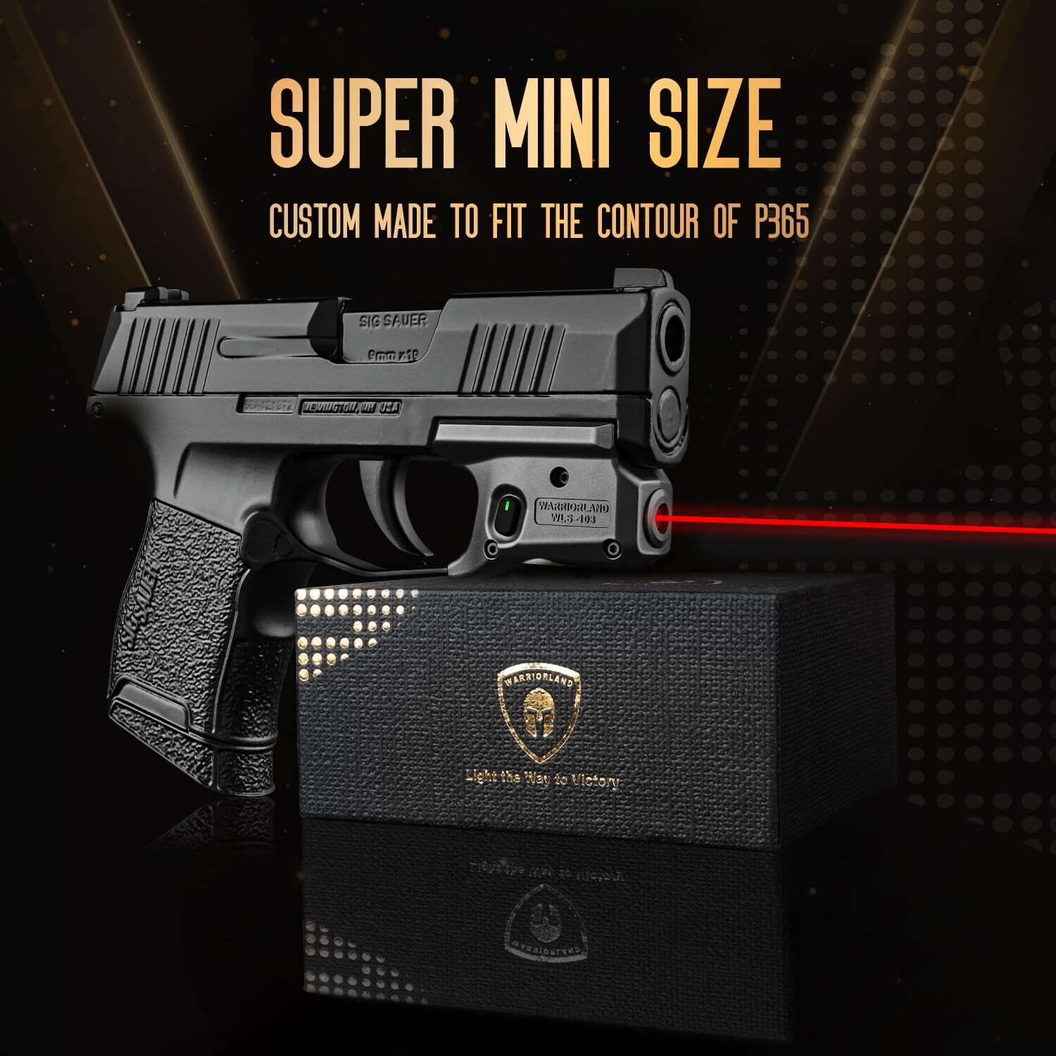 WLS-103 Laser Sight Designed to fit Sig Sauer P365/ P365X/P365XL,Red ...