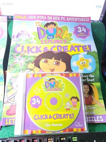 Dora The Explorer Click & Create #34 with Magazine 🕹️ PC GAME 🕹️ FREE ...