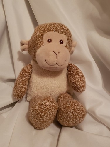 Spark create Imagine Monkey Rattle plush 13" flat | eBay