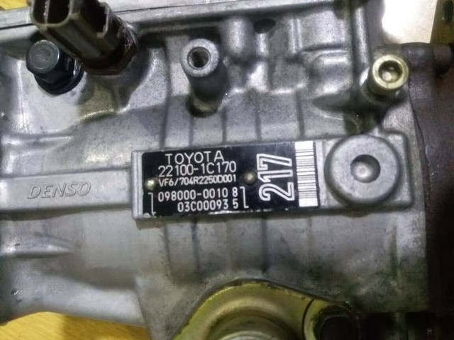Toyota Land Cruiser 100 Series 1hd Fuel Injection Pump From Year 1998 ...