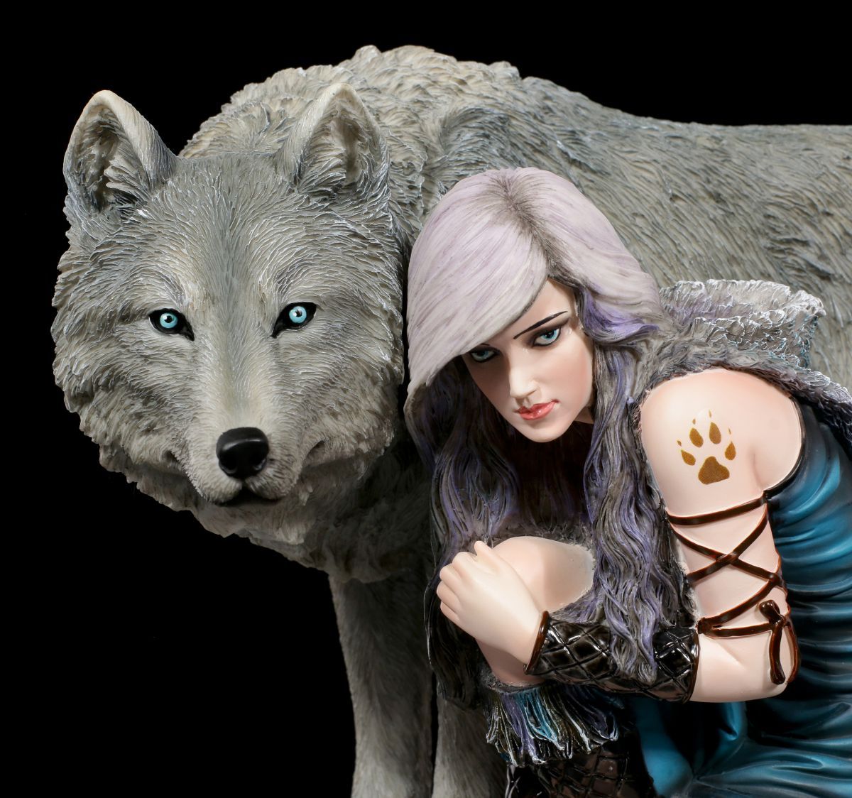 Wolf Figur - Protector by Anne Stokes - limitiert - Sammlerfigur ...