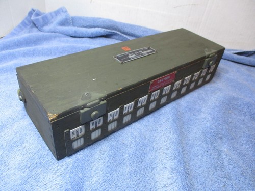 WW2 Signal Corps Crystal Box BX-49 U.S. Army Military Ham Radio | eBay
