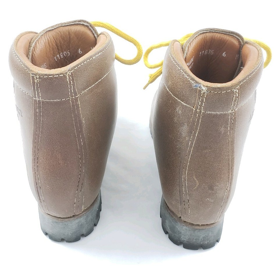 Vintage ASOLO Sport Ridge Mountaineering Hiking Boots Vibram Sole Men's ...