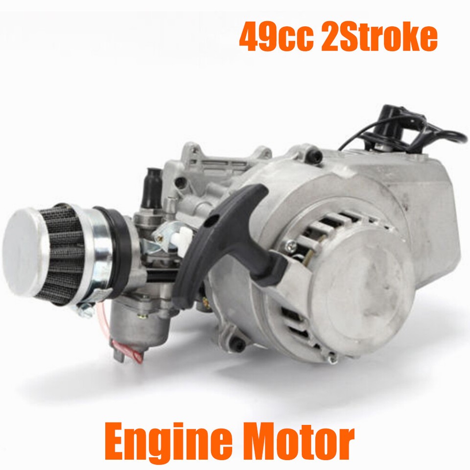 2-Stroke 49cc Bicycle Motor Kit Bike Motorized Gas Engine Set ...