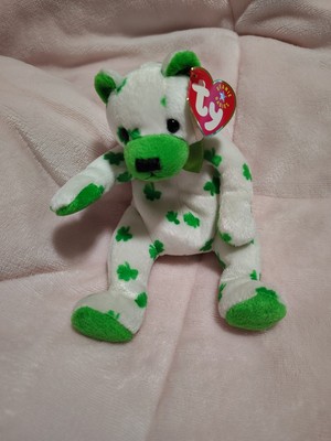 Ty Beanie Baby Clover Bear - MWMT 2001 Irish Y70 | eBay
