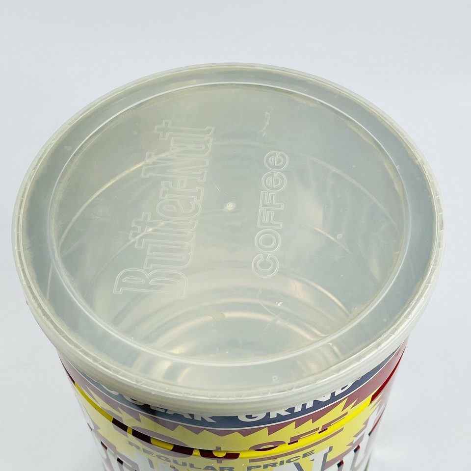 Vintage Butter-Nut 2 Pound Coffee Tin Can Duncan Foods Houston 10 Cents ...