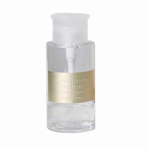 150ml/200ml/300ml Nail Pump Bottle Pressing Transparent Empty Pressing ...