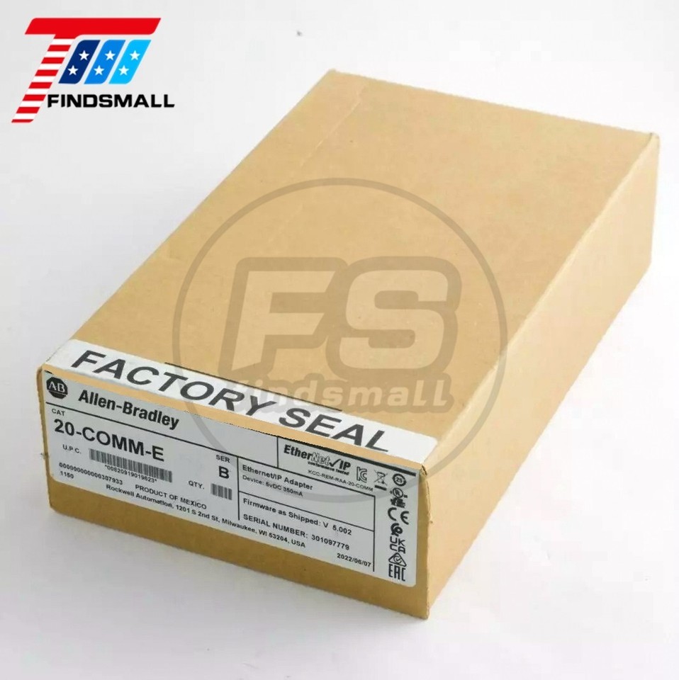 USED Allen-Bradley 20-COMM-E PowerFlex EtherNet/IP Adaptor 20COMME Open ...