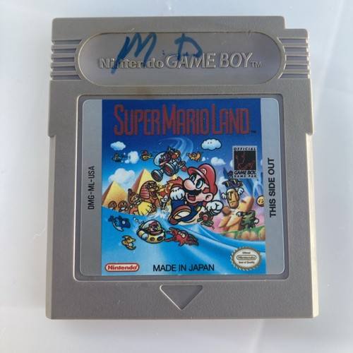 Super Mario Land (Nintendo Game Boy, 1989) Tested Working Game Only ...