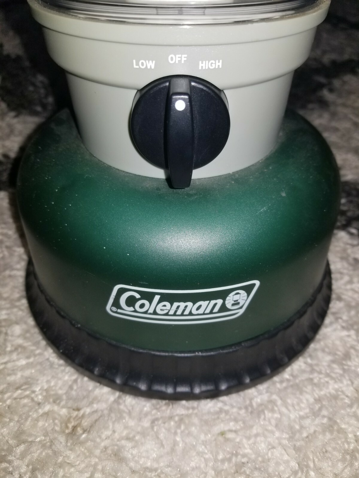 Coleman Camping Lantern Battery Operated Model 5327 | eBay