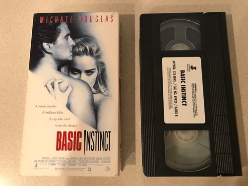 Basic Instinct (VHS, 1992) Michael Douglas, Sharon Stone | eBay