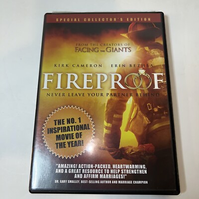 Fireproof DVD Special Collector's Edition 2009 Rated PG VGC Feat. Kirk ...