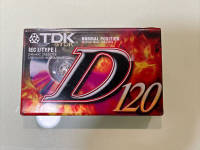 TDK Normal Position D120 Cassette Tape | eBay Australia
