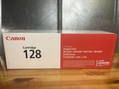 Canon Cartridge 128 GS1-128 Genuine Original Ink Toner Sealed (Reg $97 ...