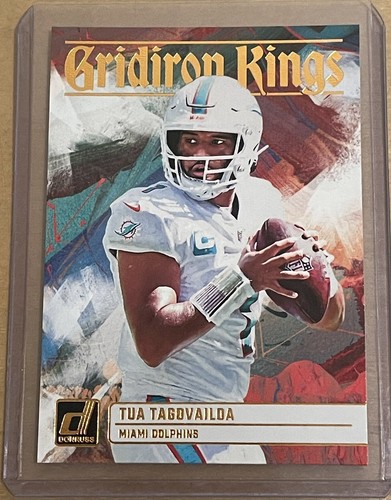 2023 Donruss Tua Tagovailoa Gridiron Kings GK-15 Miami Dolphins | eBay