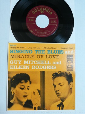 GUY MITCHELL / EILEEN RODGERS Singing The Blues / Miracle Love EP ...