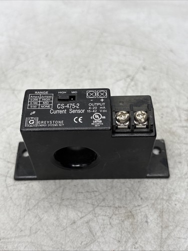 GREYSTONE ENERGY SYSTEMS CURRENT SENSOR CS-475-2 | eBay