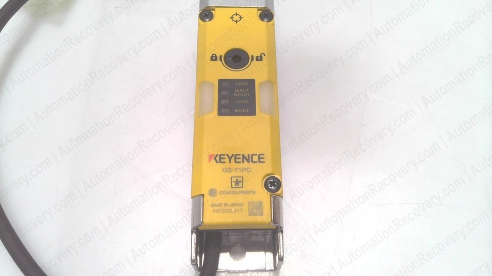 KEYENCE GS-71PC, POWER-TO-LOCK GS INTERLOCK SWITCH, NEW* #347425 | eBay
