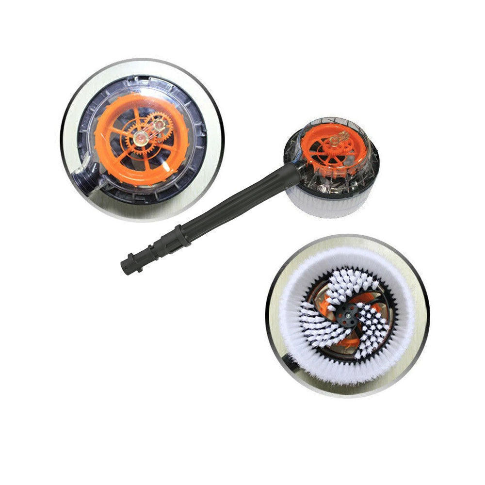 Rotary Wash Brush Head Fit For KARCHER K2 K3 K4 K5 K6 K7 High Pressure ...