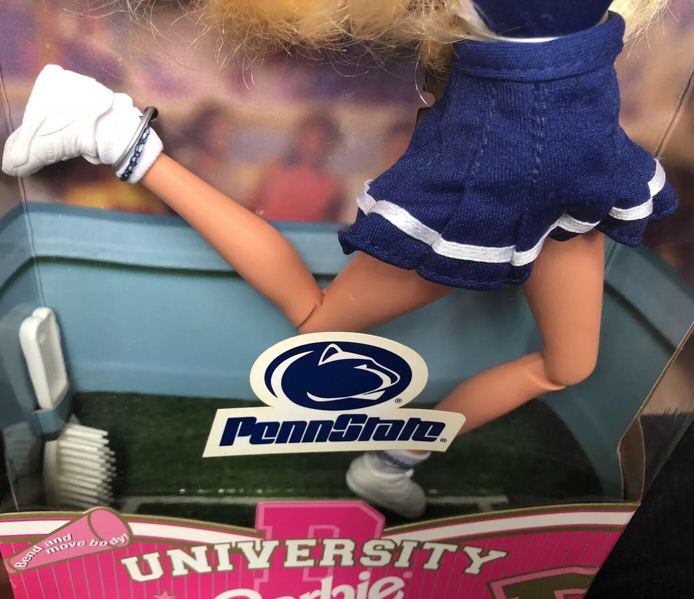 Penn State University Cheerleader Barbie, New, Articulated joints | eBay