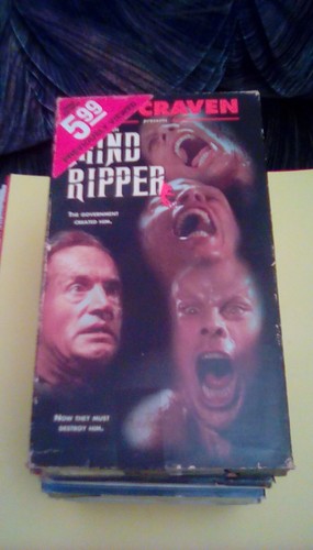 Mind Ripper - Wes Craven 1995 VHS rare horror sci-fi Lance Henricksen ...