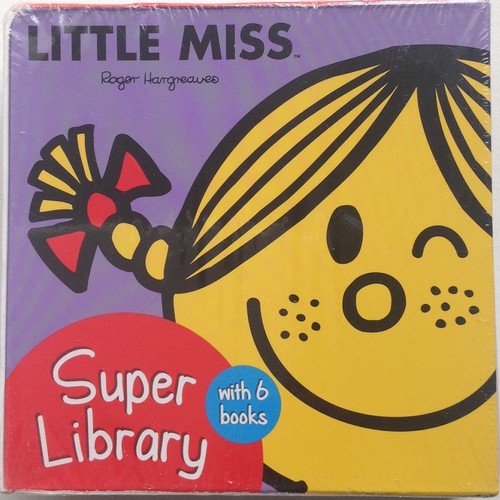 Little Miss Super Library - 6 board books in case | eBay UK