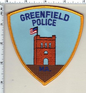 Greenfield Police (Massachusetts) Shoulder Patch new from 1992 | eBay