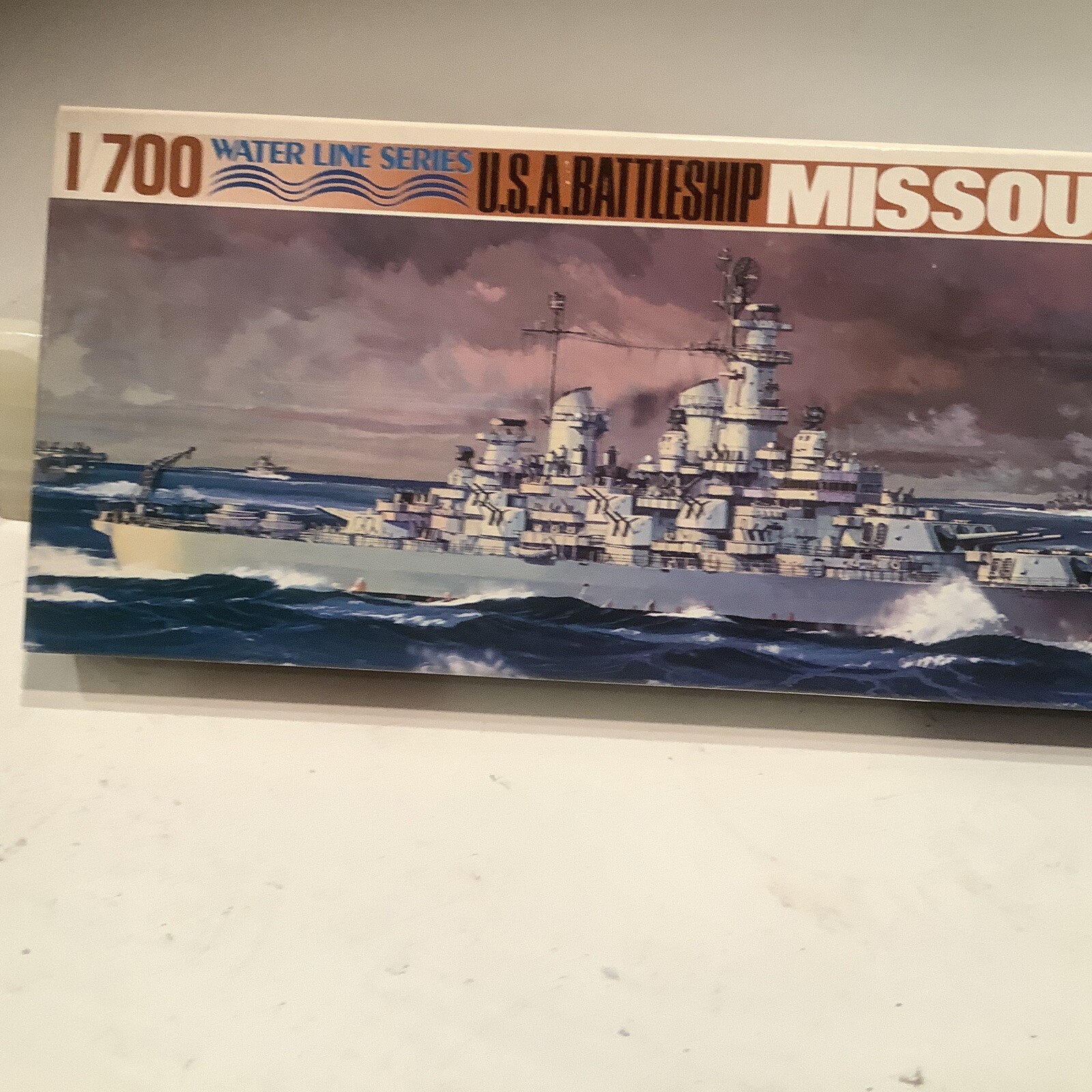 Fujimi 1/700 Waterline Series USA Battleship Missouri Model Kit | eBay