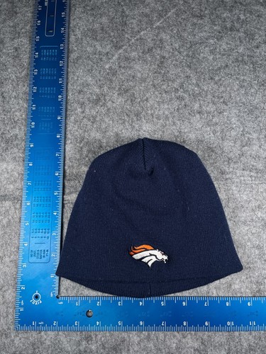 Denver Broncos Beanie Toque Adult One Size Blue Knit 100% Acrylic NFL ...
