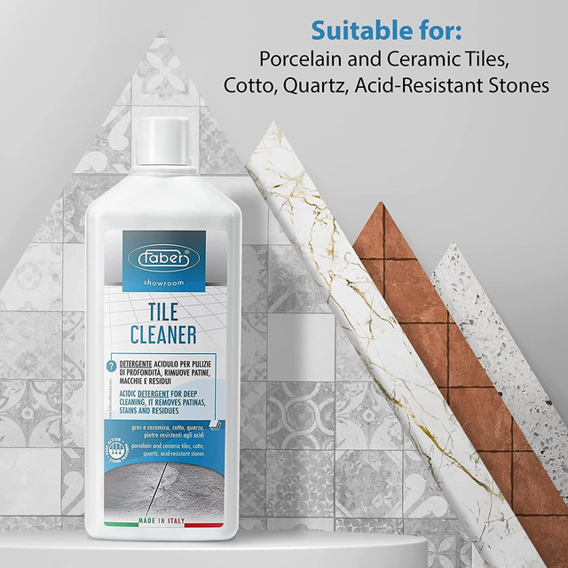 FABER Tile Cleaner - Heavy Duty Acidic Detergent for Deep Cleaning On ...