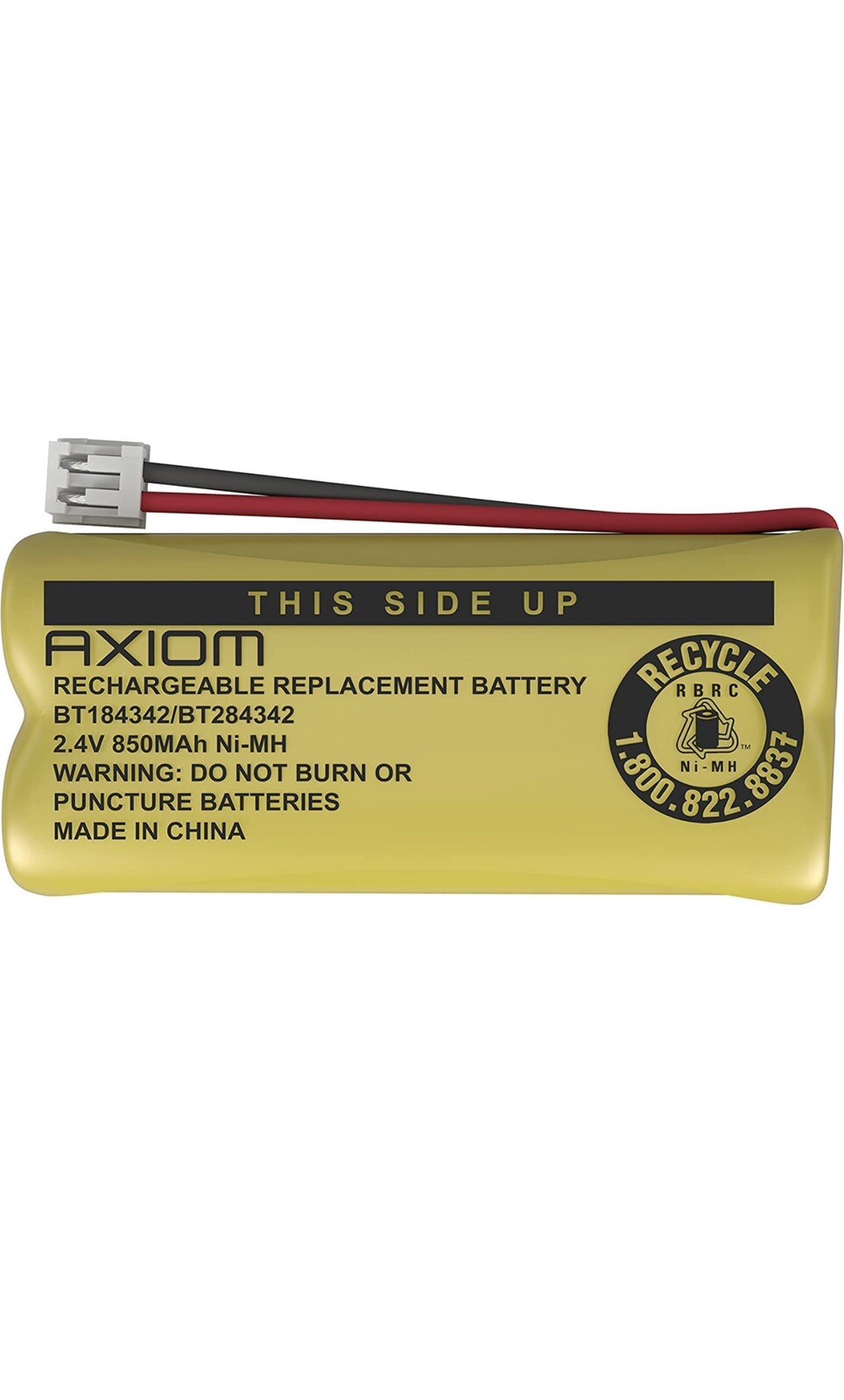 Axiom Cordless Home Phone Rechargeable 850mAh Replacement Battery for ...