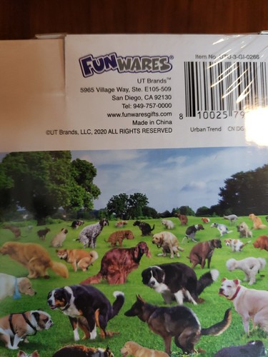 New 101 Pooping Puppies, 1000 Piece Jigsaw Puzzle, 27 x 19, Funwares | eBay