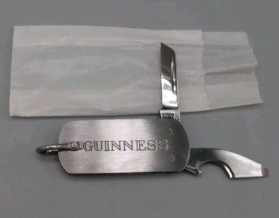 Collectible Guinness Bottle Opener/Key Ring Original Packaging Unused ...