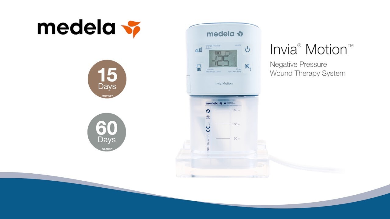 Medela Invia Motion NPWT Device 60 Days - Wound Vac NPWT Device - 087. ...