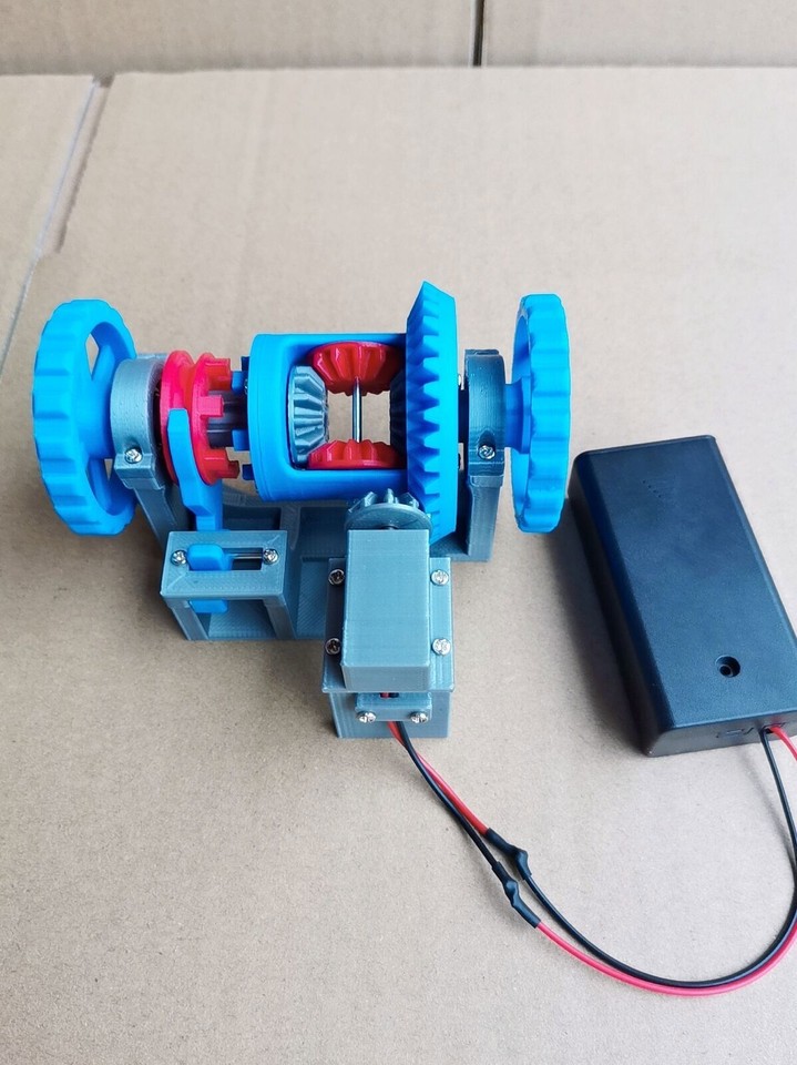 Demonstration Teaching Differential Model With Differential Lock 3d ...