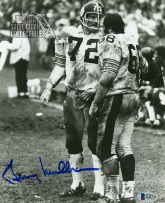 Gerry Mullins Autographed Pittsburgh Steelers 8x10 Photo - BAS COA | eBay