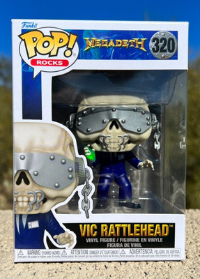 Funko Pop Rocks - Megadeth - Vic Rattlehead (#320, NEW) | eBay