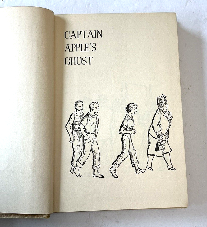 Captain Apple's Ghost Evelyn Sibley Lampman Vintage Book Ninon ...