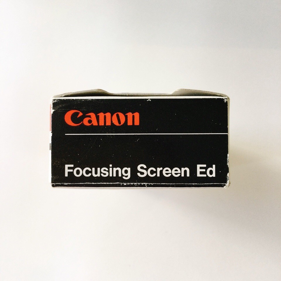 Canon Focusing Screen Ed grid matte Type D for EOS 5/ EOS A2 / A2e ...