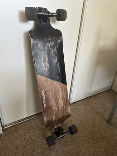 Retrospec Tidal 41-inch Drop-Down Longboard Skateboard Barely Used | eBay