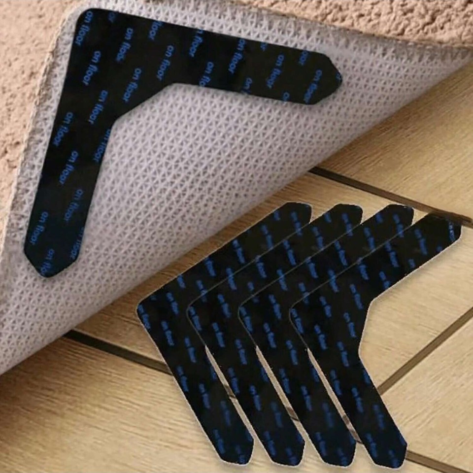 8-16x Rug Gripper Carpets Non Slip Mat Ruggies Anti Slide Grips Runner ...